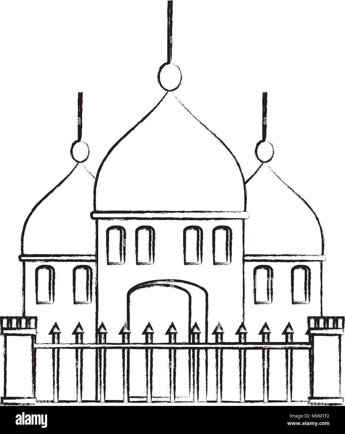 arabian castle design Stock Vector Image & Art - Alamy