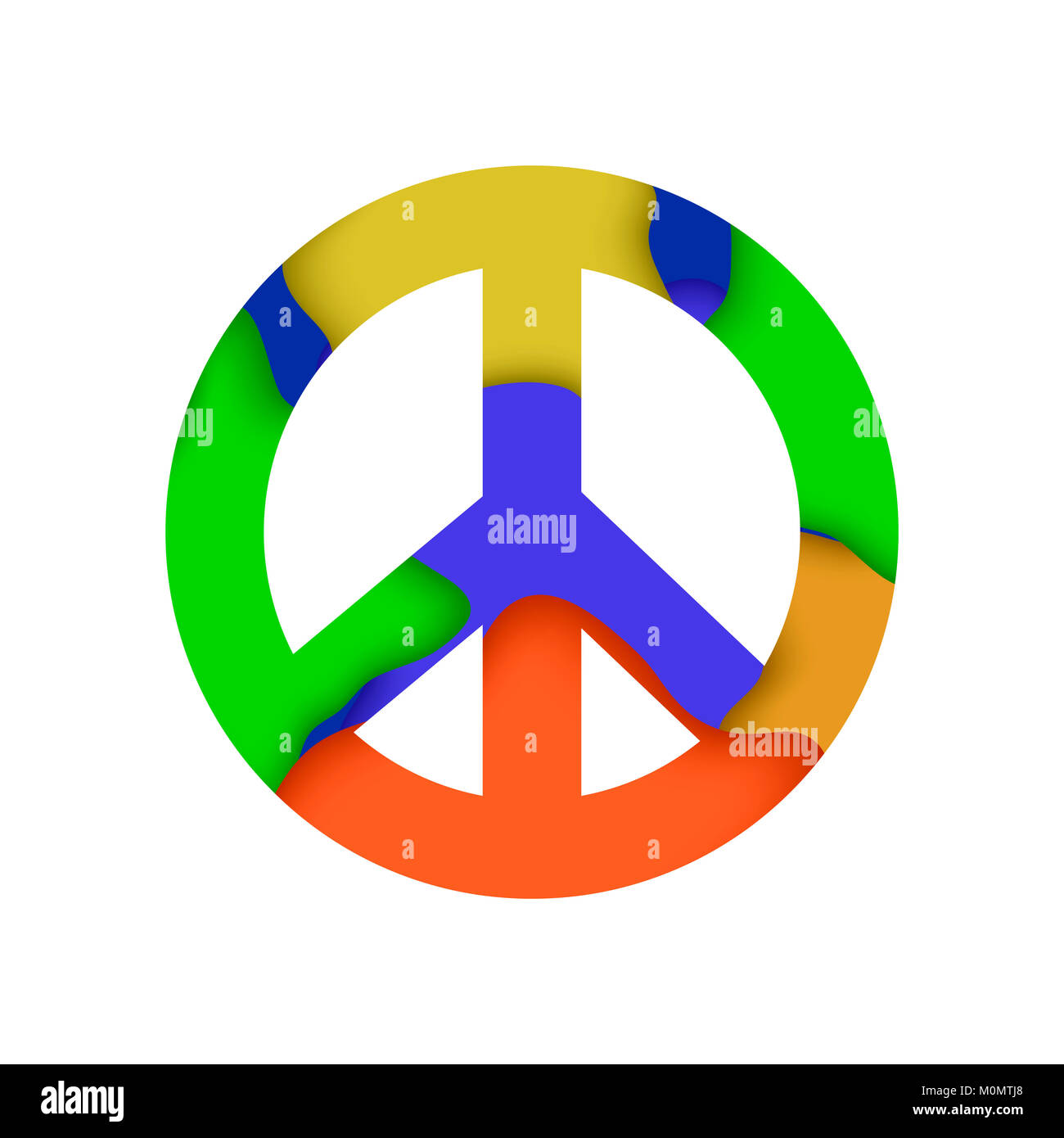 Pacifist sign hi-res stock photography and images - Alamy