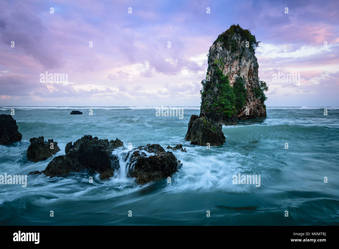 Twin Rock in Catanduanes Stock Photo - Alamy