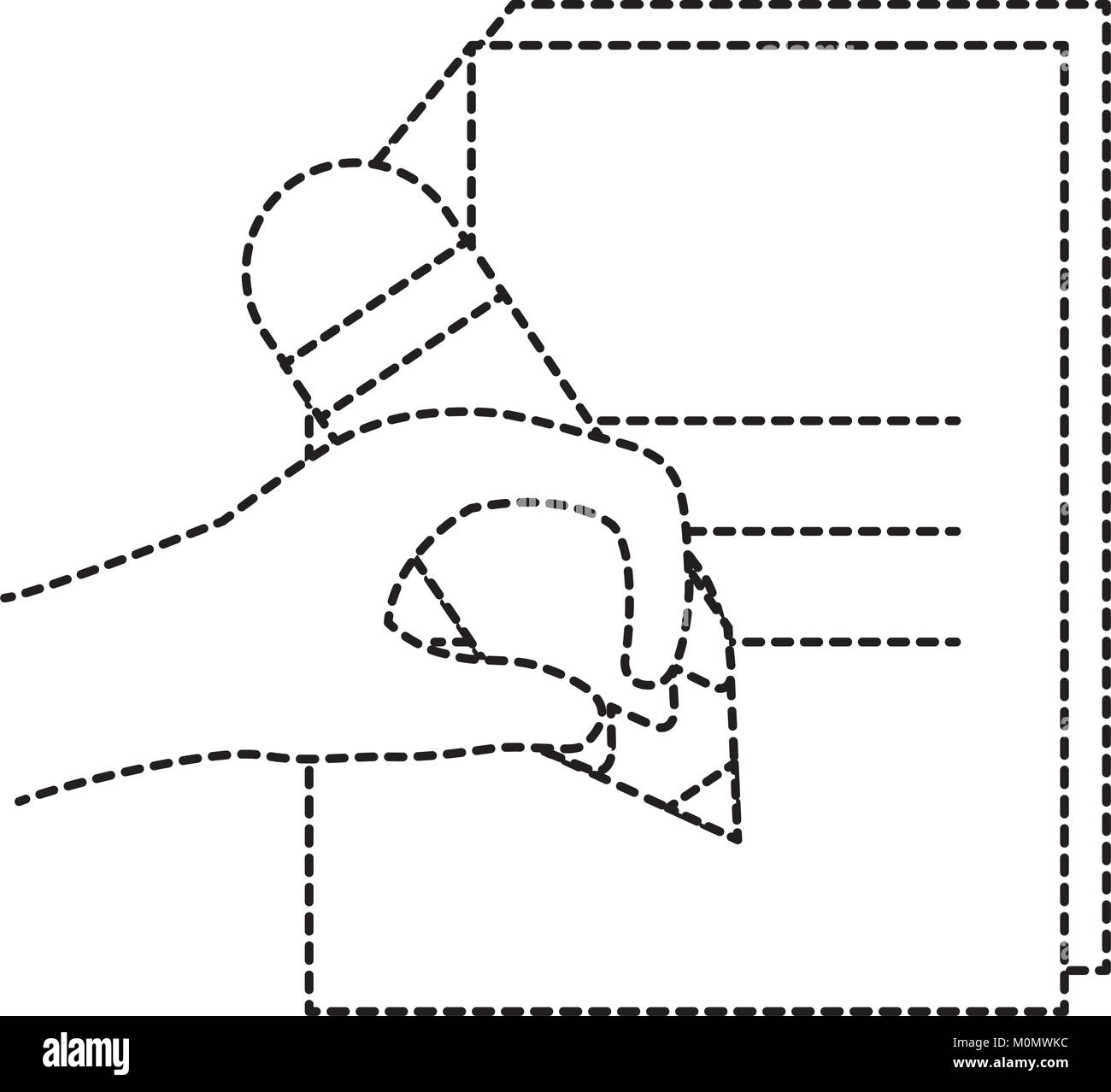 Hand writen Stock Vector Images - Alamy