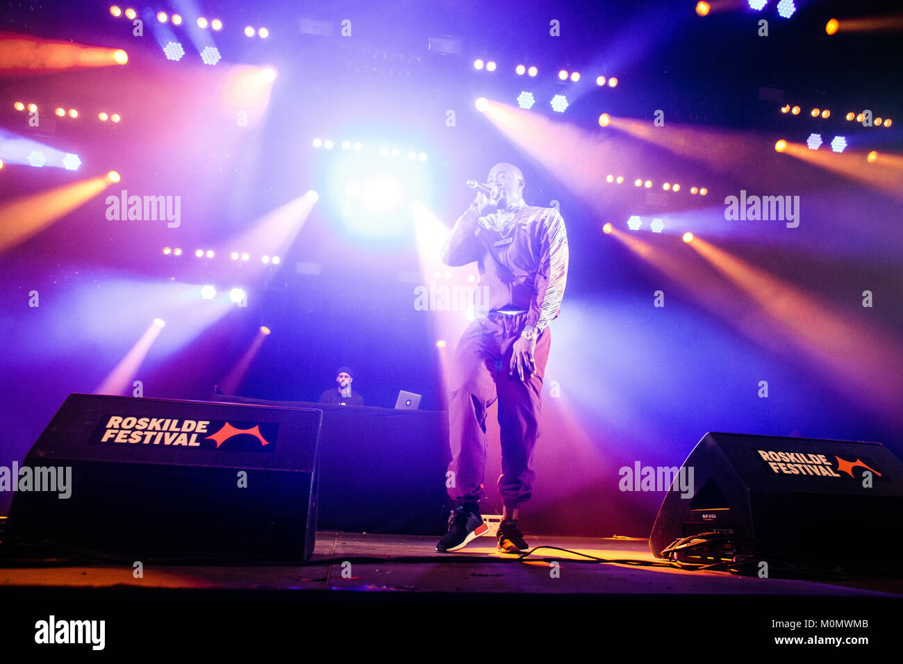 The American rapper and lyricist Freddie Gibbs performs a live concert ...