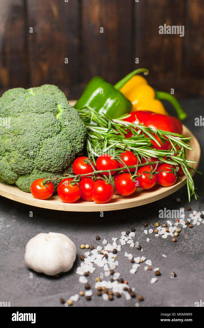 Vegetables on a pale Stock Photo - Alamy