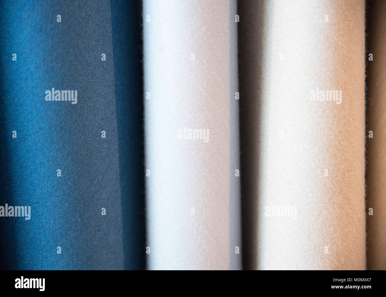 Multi color fabric texture samples Stock Photo - Alamy