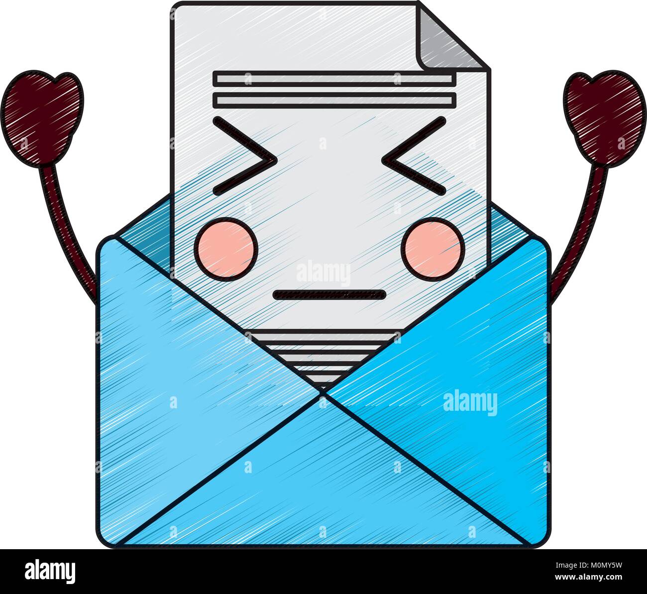 Angry office email Stock Vector Images - Alamy