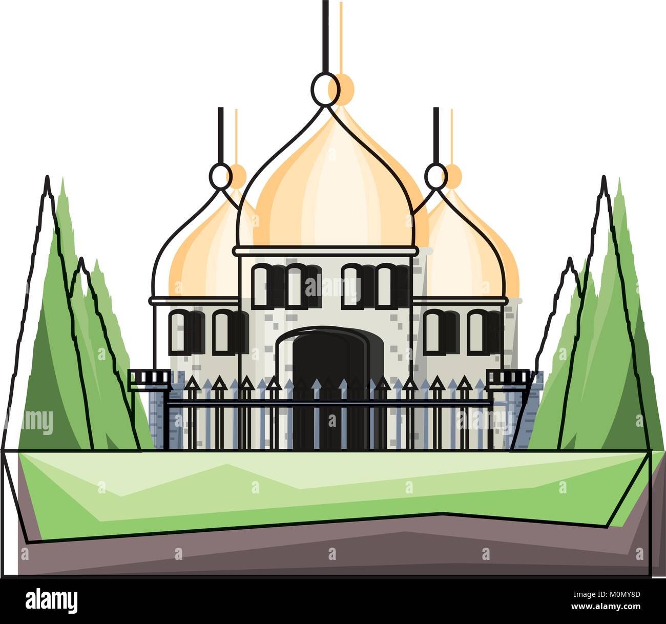 Arabian castle icon image Stock Vector Image & Art - Alamy