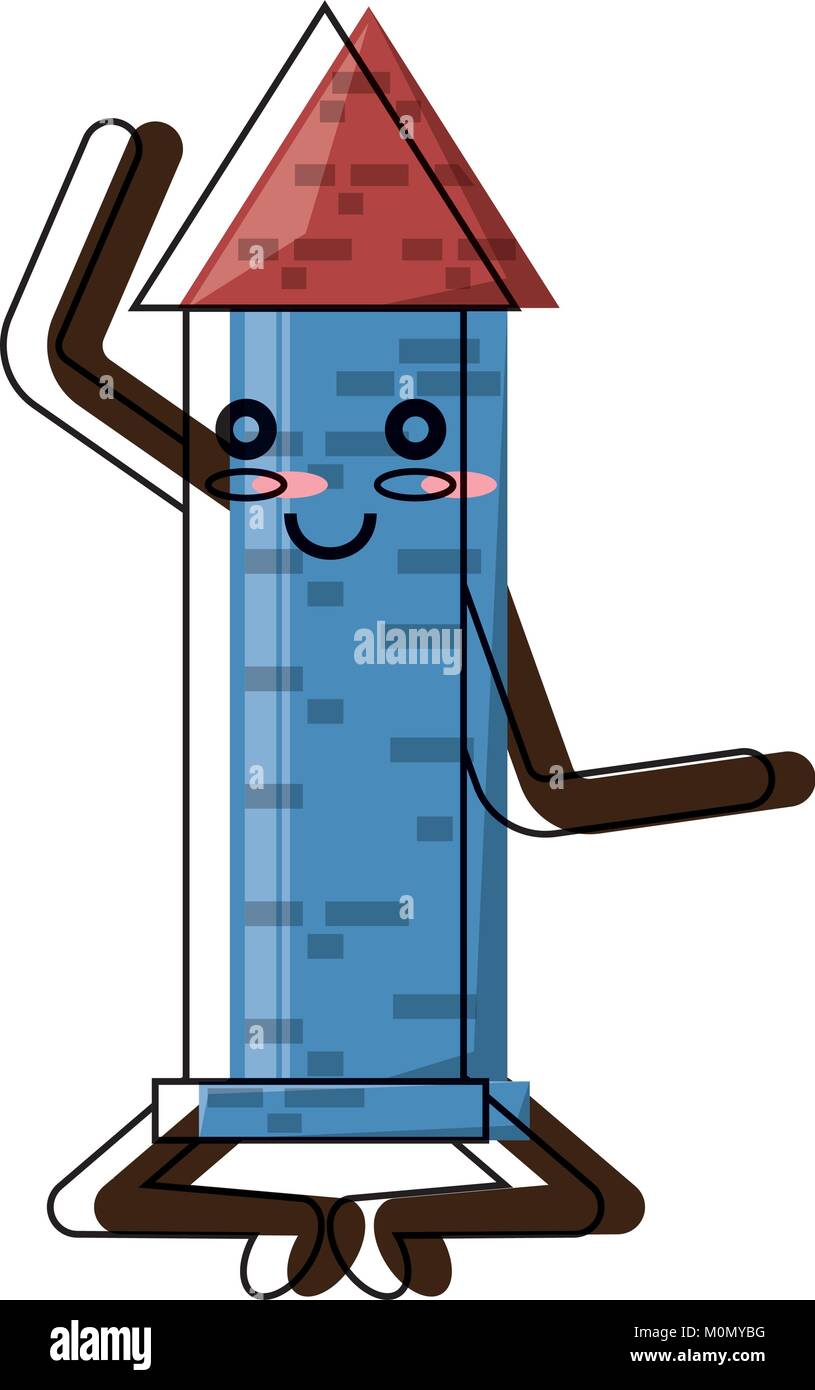 Kawaii rocket icon Stock Vector Image & Art - Alamy