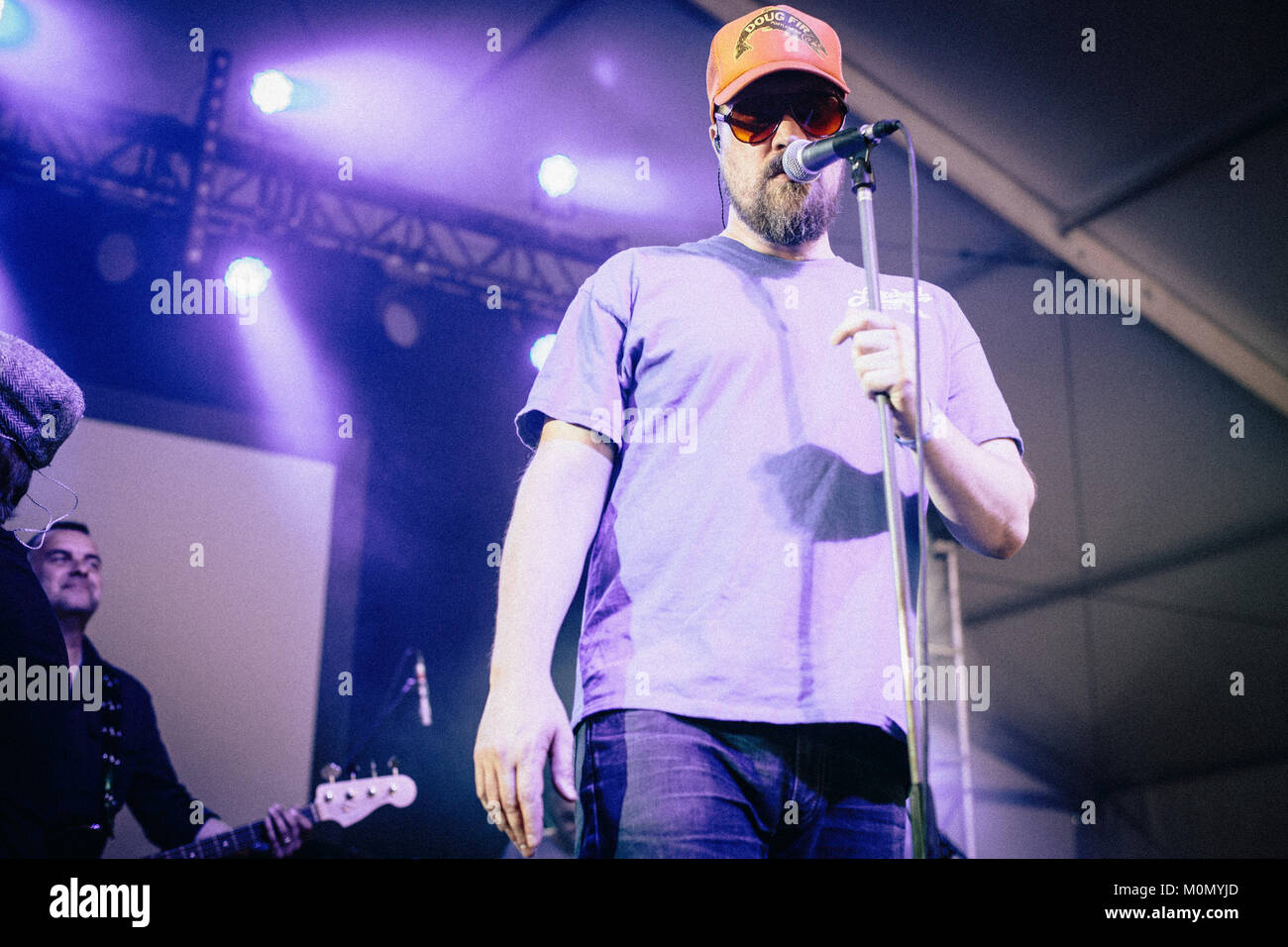 The American singer John Grant pictured live on stage at the Off ...
