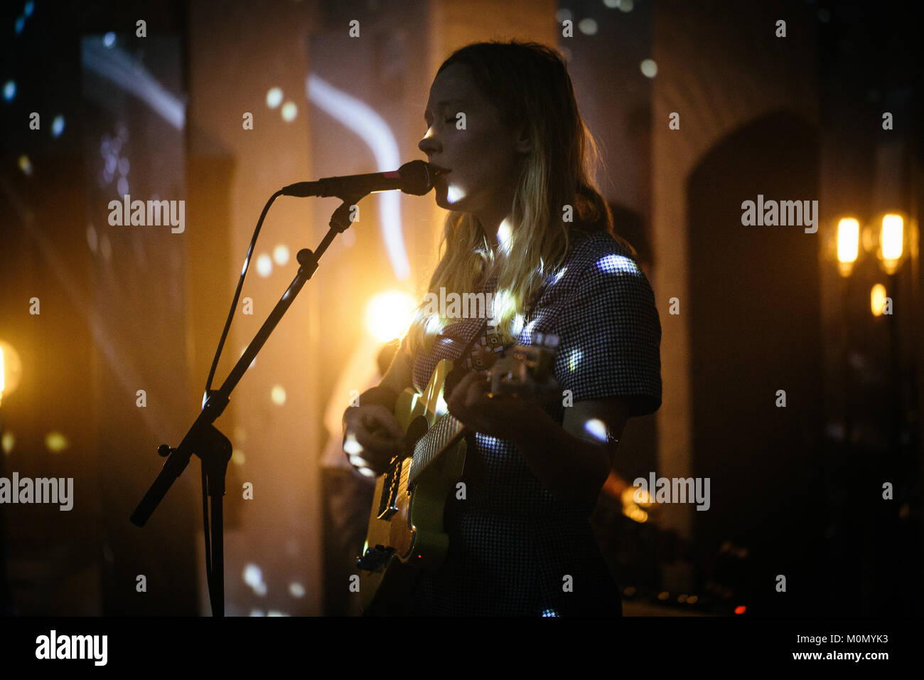 The Australian singer, songwriter and musician Julia Jacklin performs a ...
