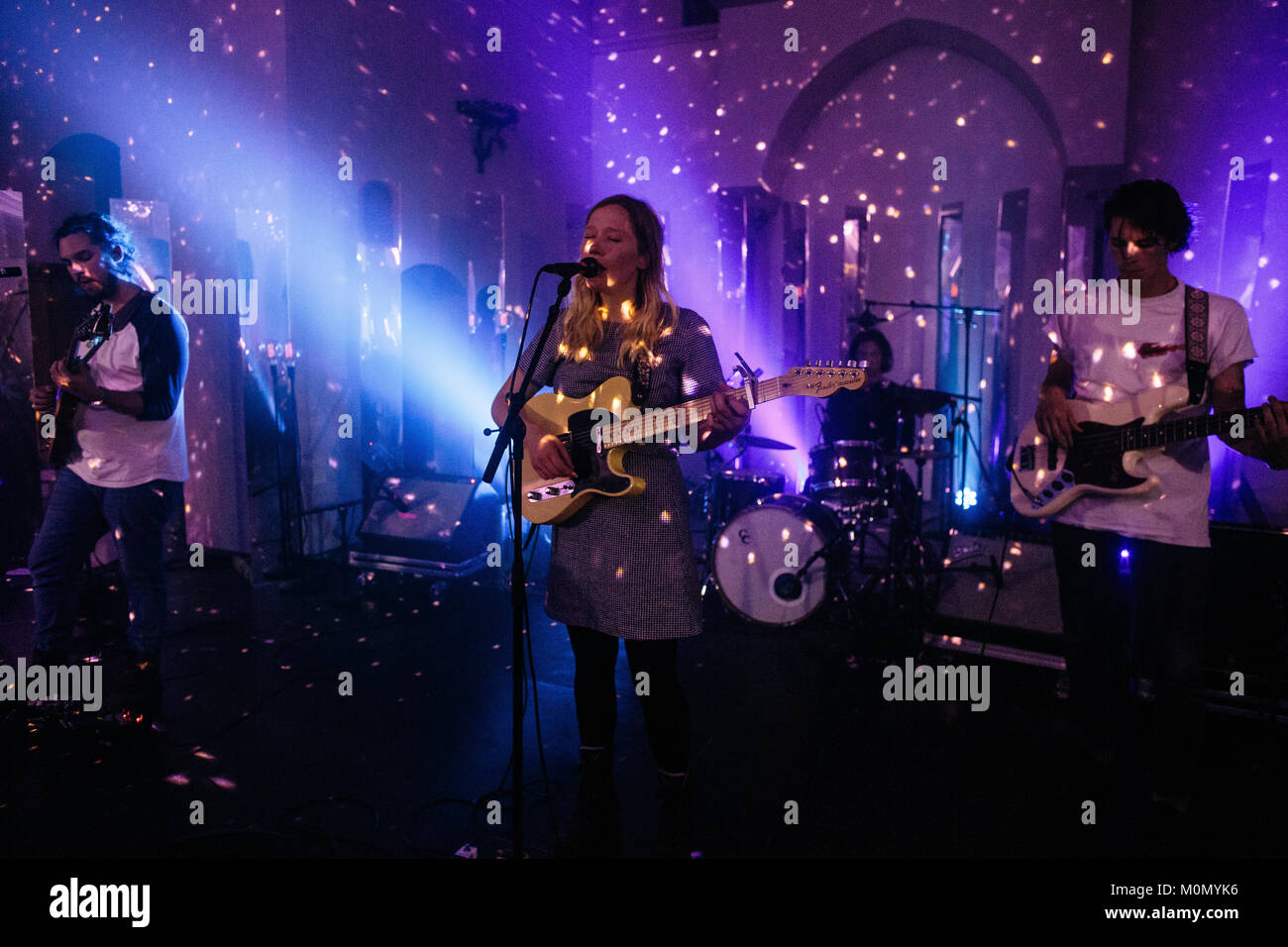 The Australian singer, songwriter and musician Julia Jacklin performs a ...