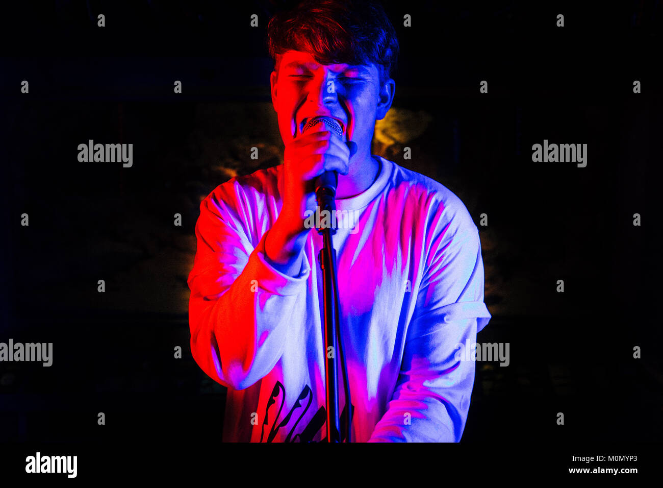 The talented young soul and R&B singer Karl William performs a live ...