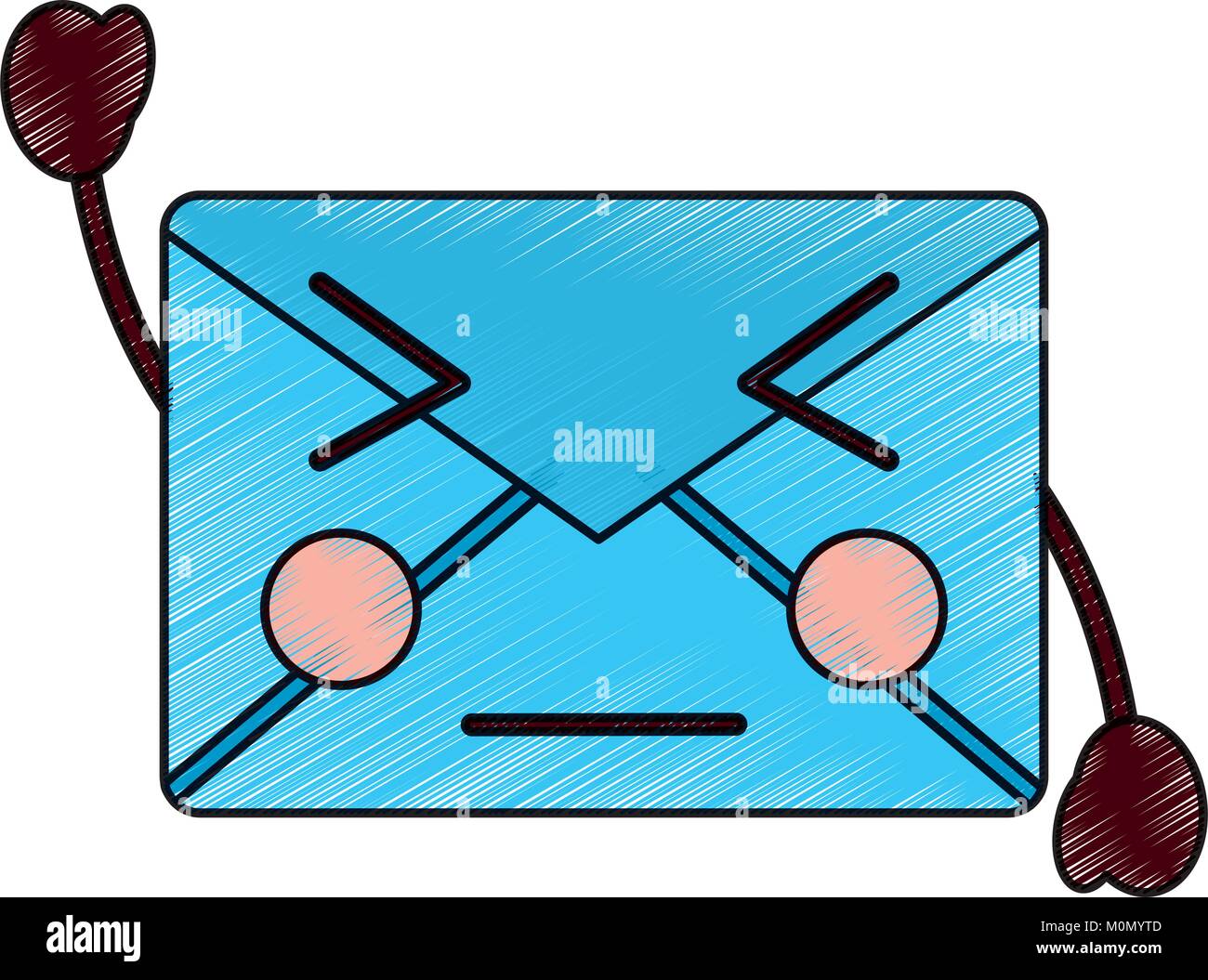 Angry office email Stock Vector Images - Alamy