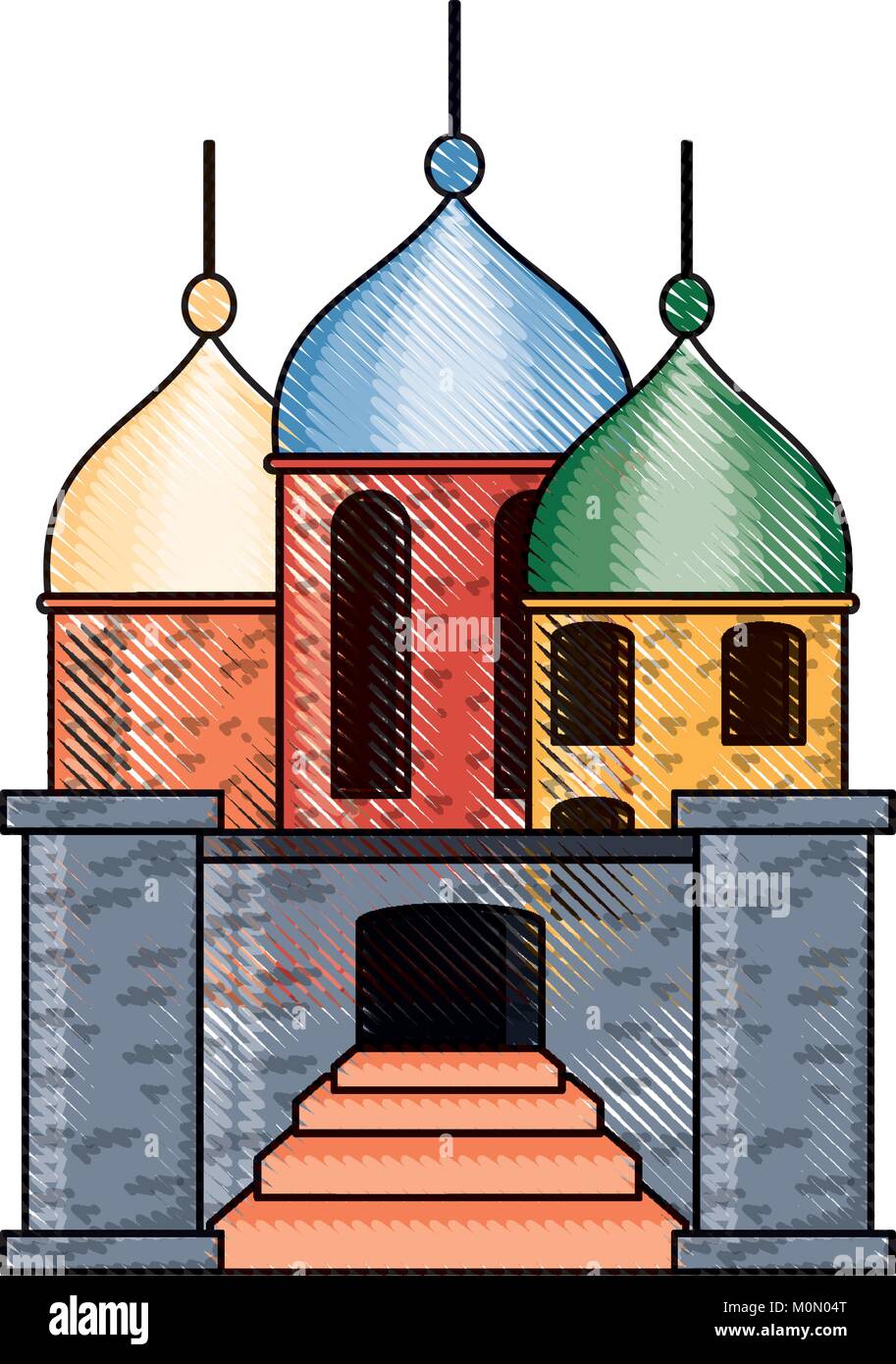 arabian castle design Stock Vector Image & Art - Alamy