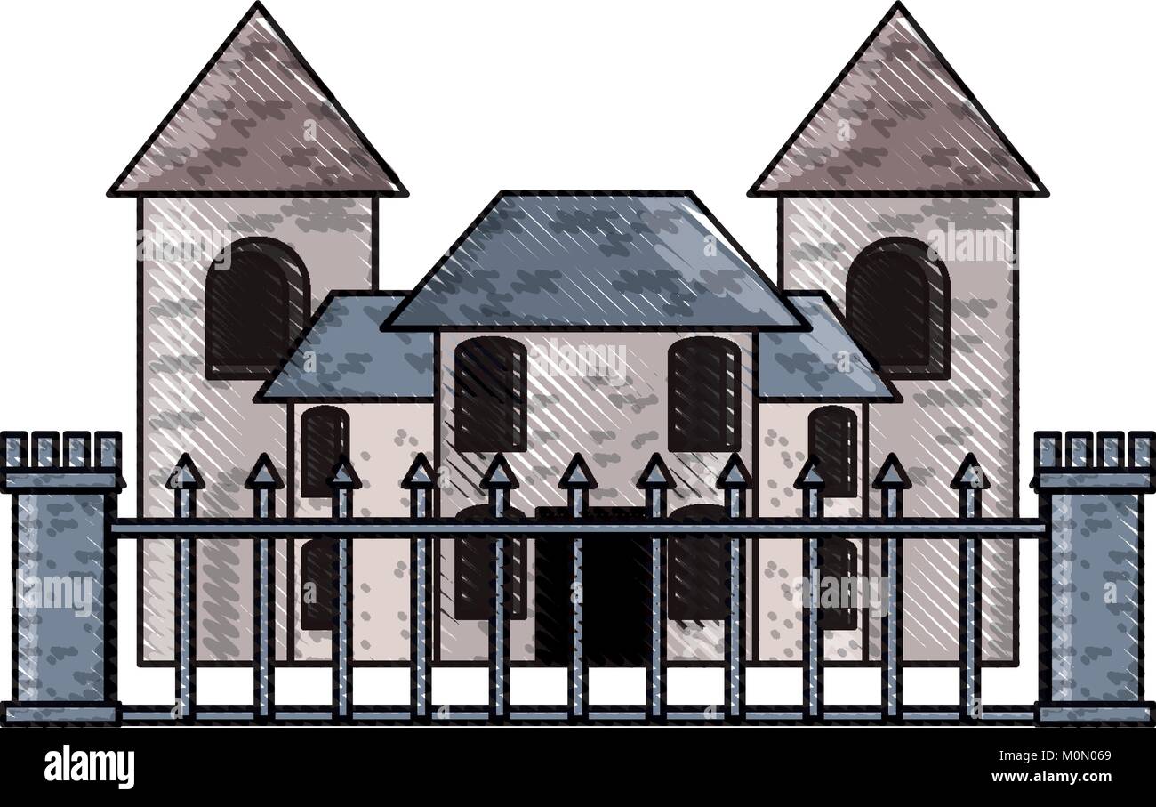 Modern castle icon image Stock Vector Image & Art - Alamy