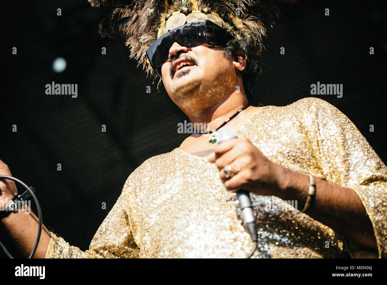 The Berlin-based international garage rock band King Khan and the ...