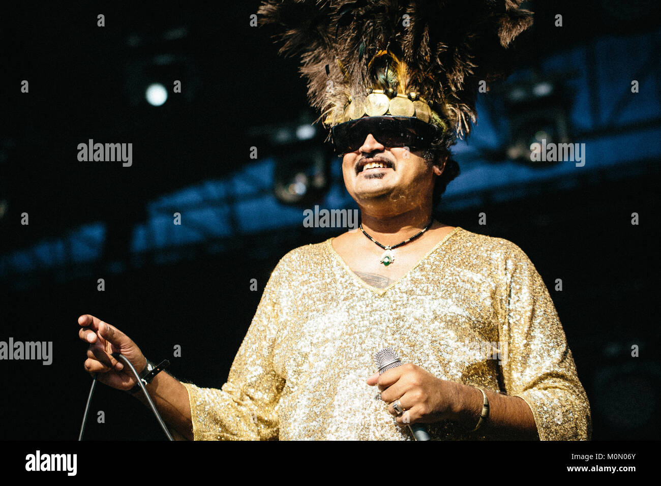 The Berlin-based international garage rock band King Khan and the ...