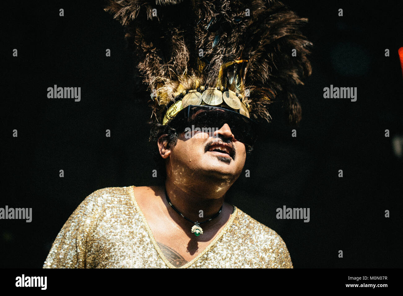 The Berlin-based international garage rock band King Khan and the ...