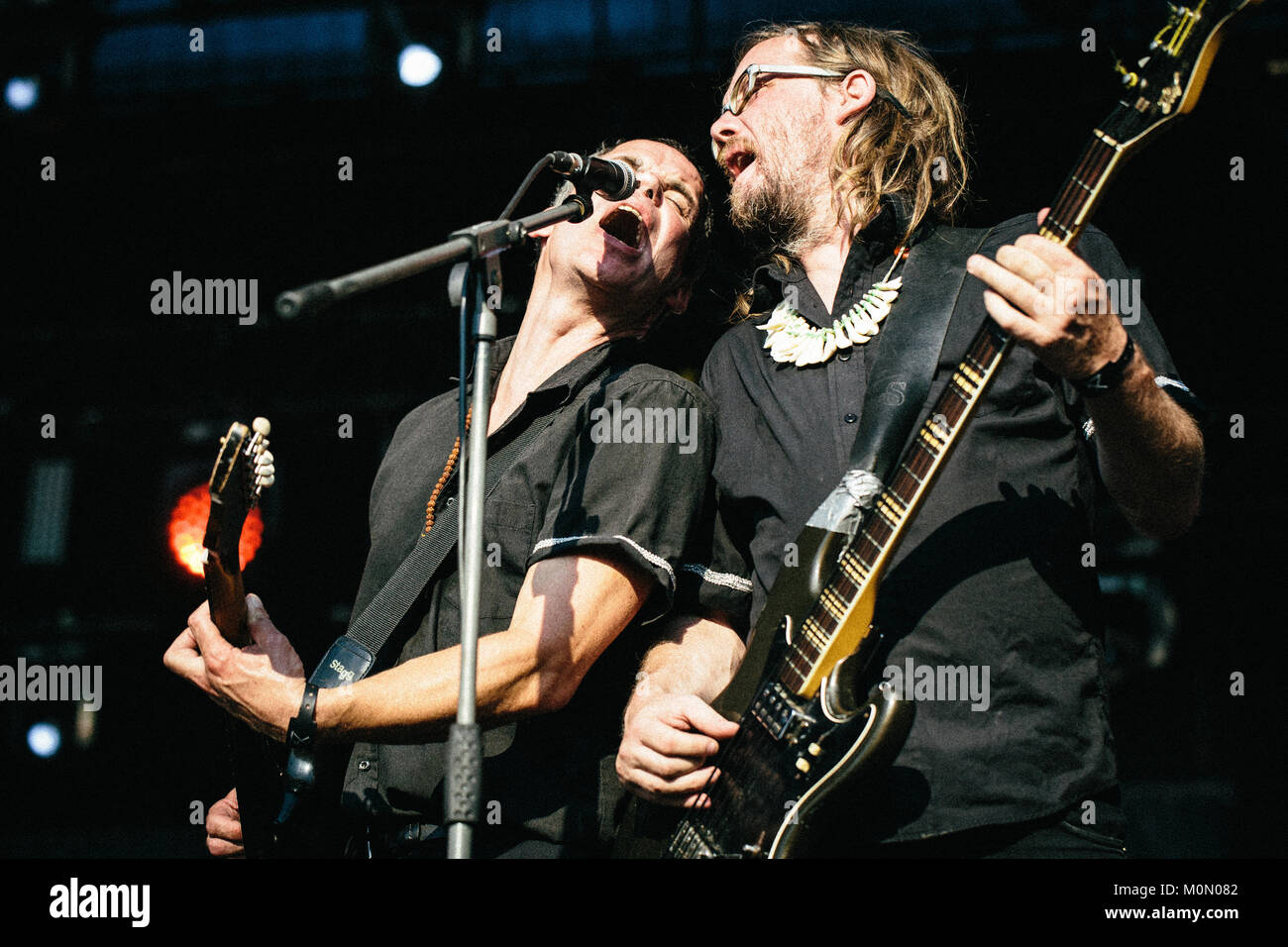 The Berlin-based international garage rock band King Khan and the ...