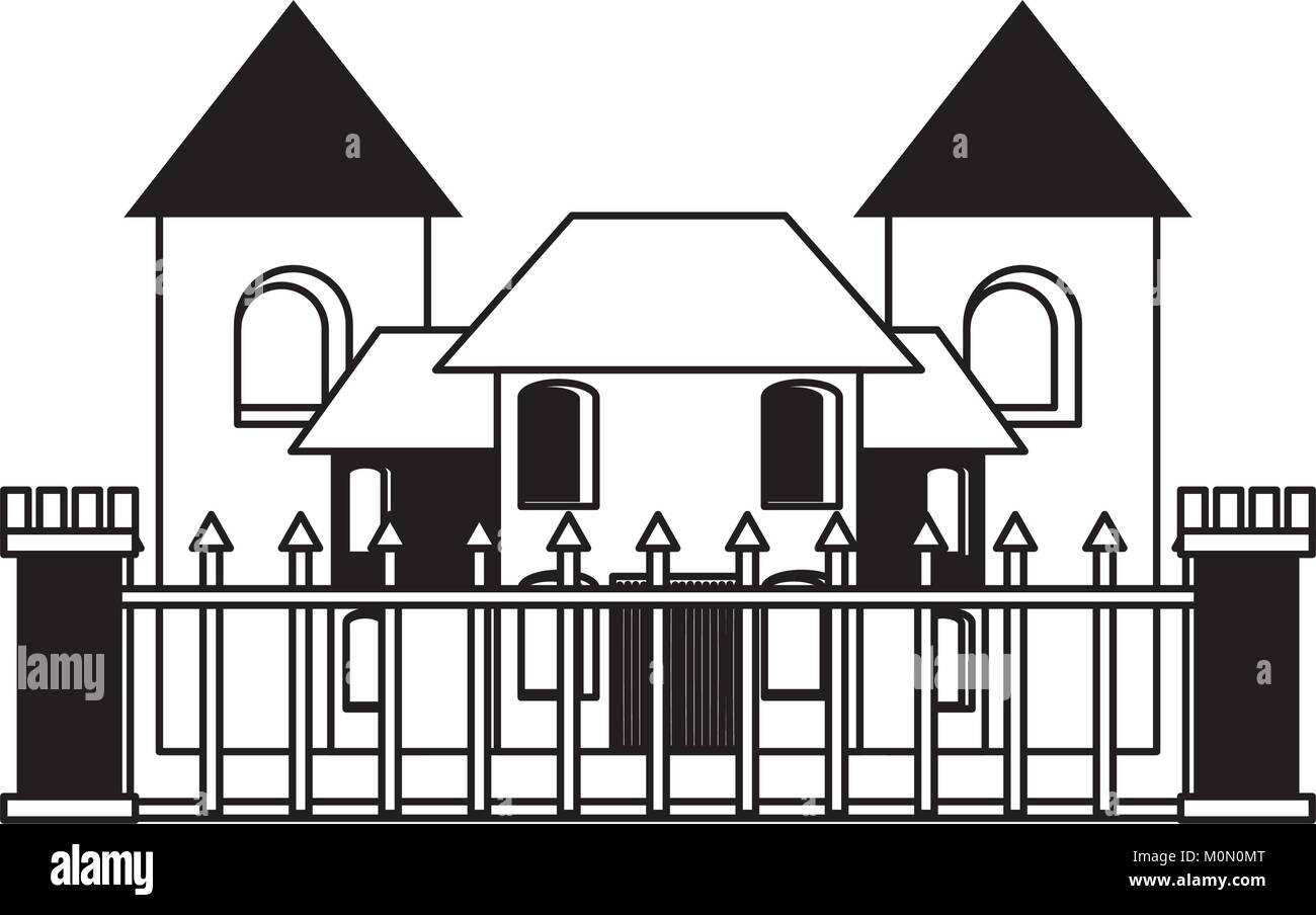 Modern castle icon image Stock Vector Image & Art - Alamy