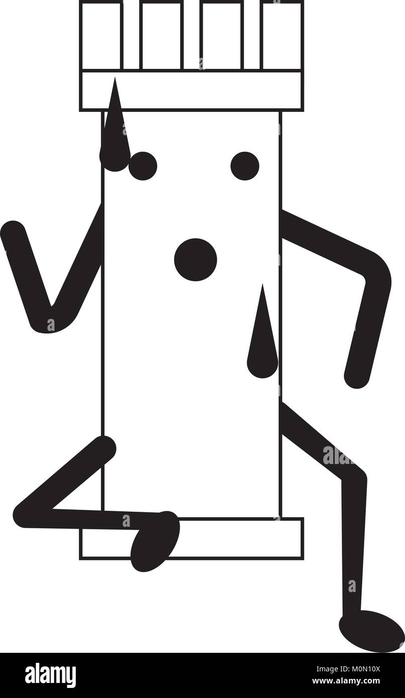 Kawaii tower icon image Stock Vector Image & Art - Alamy