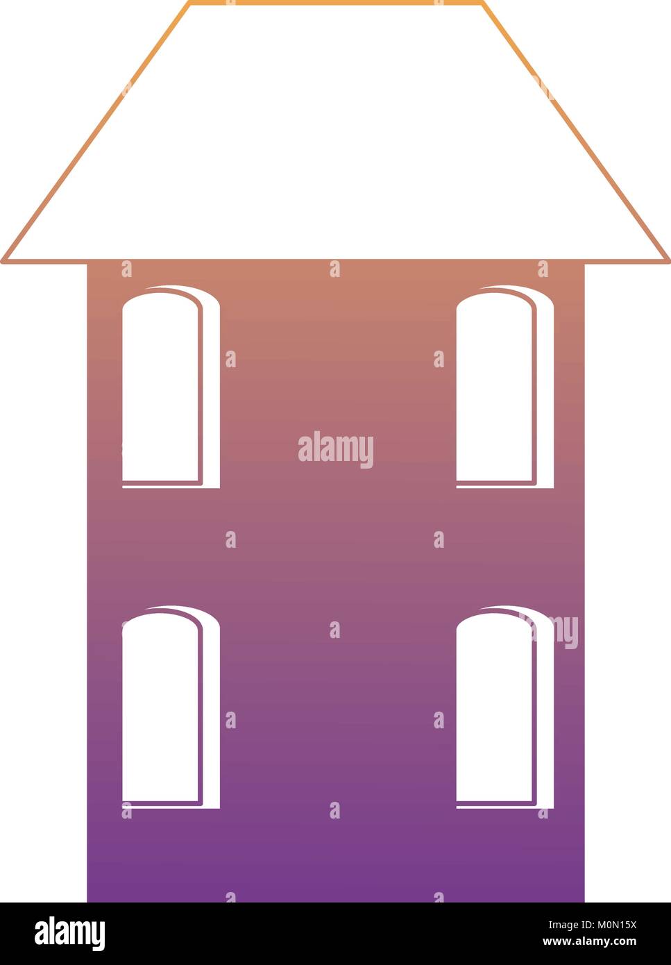 Old house icon Stock Vector Image & Art - Alamy