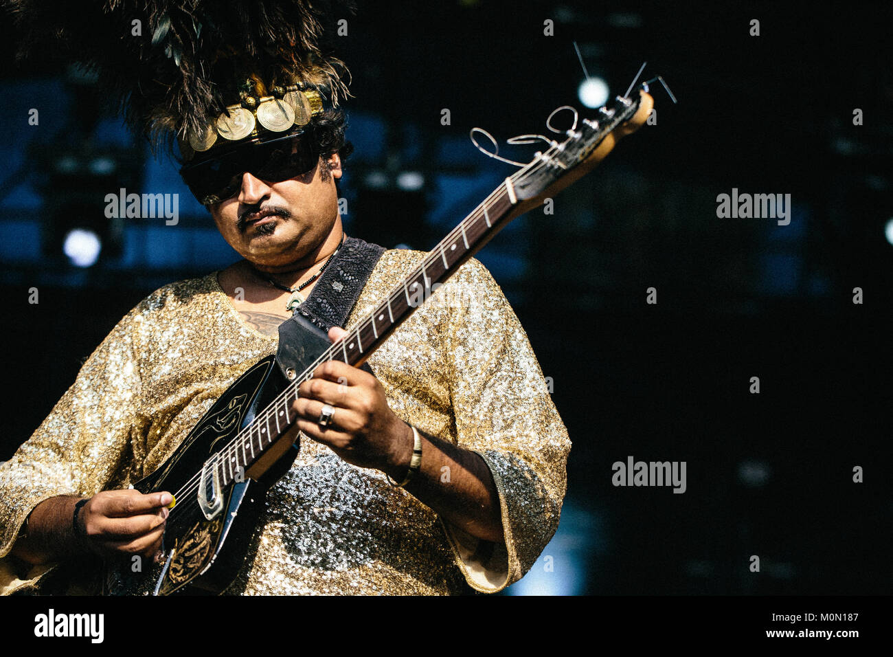 The Berlin-based international garage rock band King Khan and the ...
