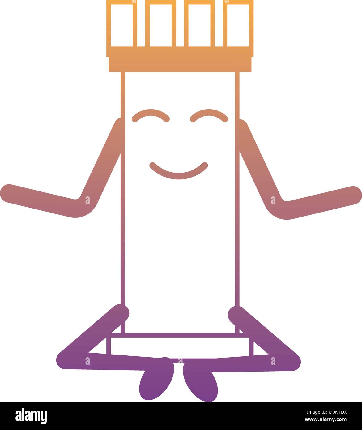 Kawaii tower icon image Stock Vector Image & Art - Alamy