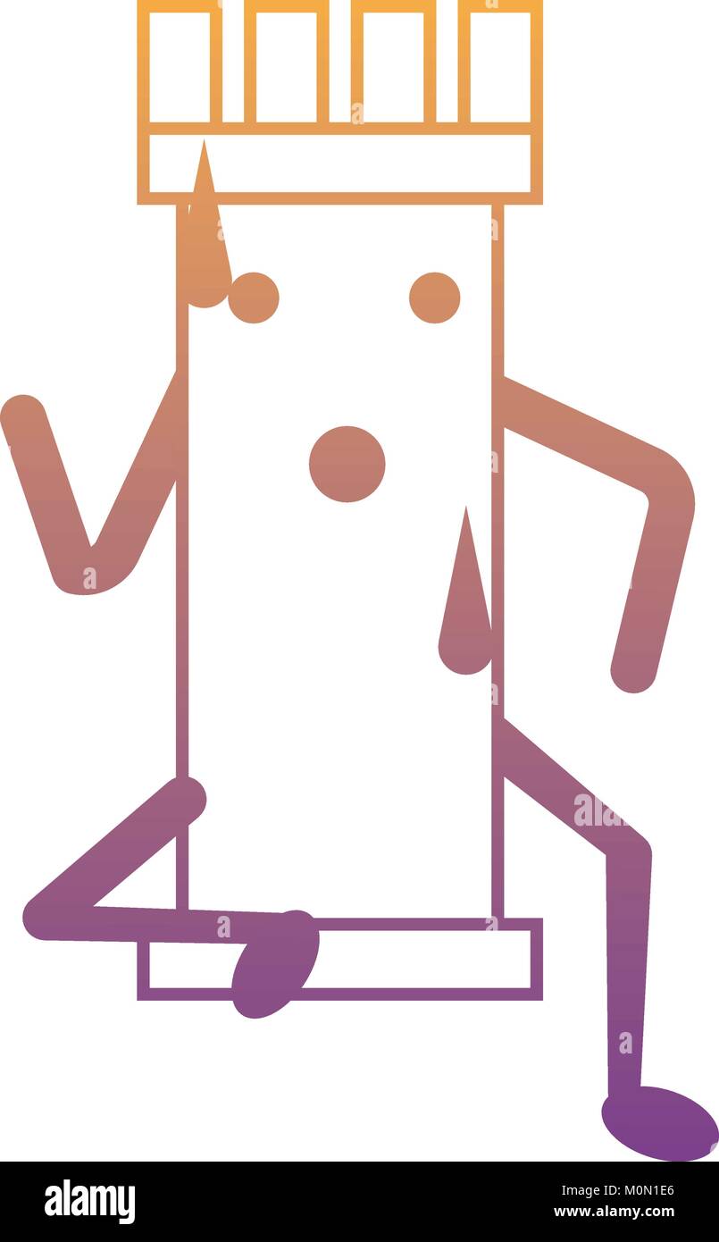 Kawaii tower icon image Stock Vector Image & Art - Alamy