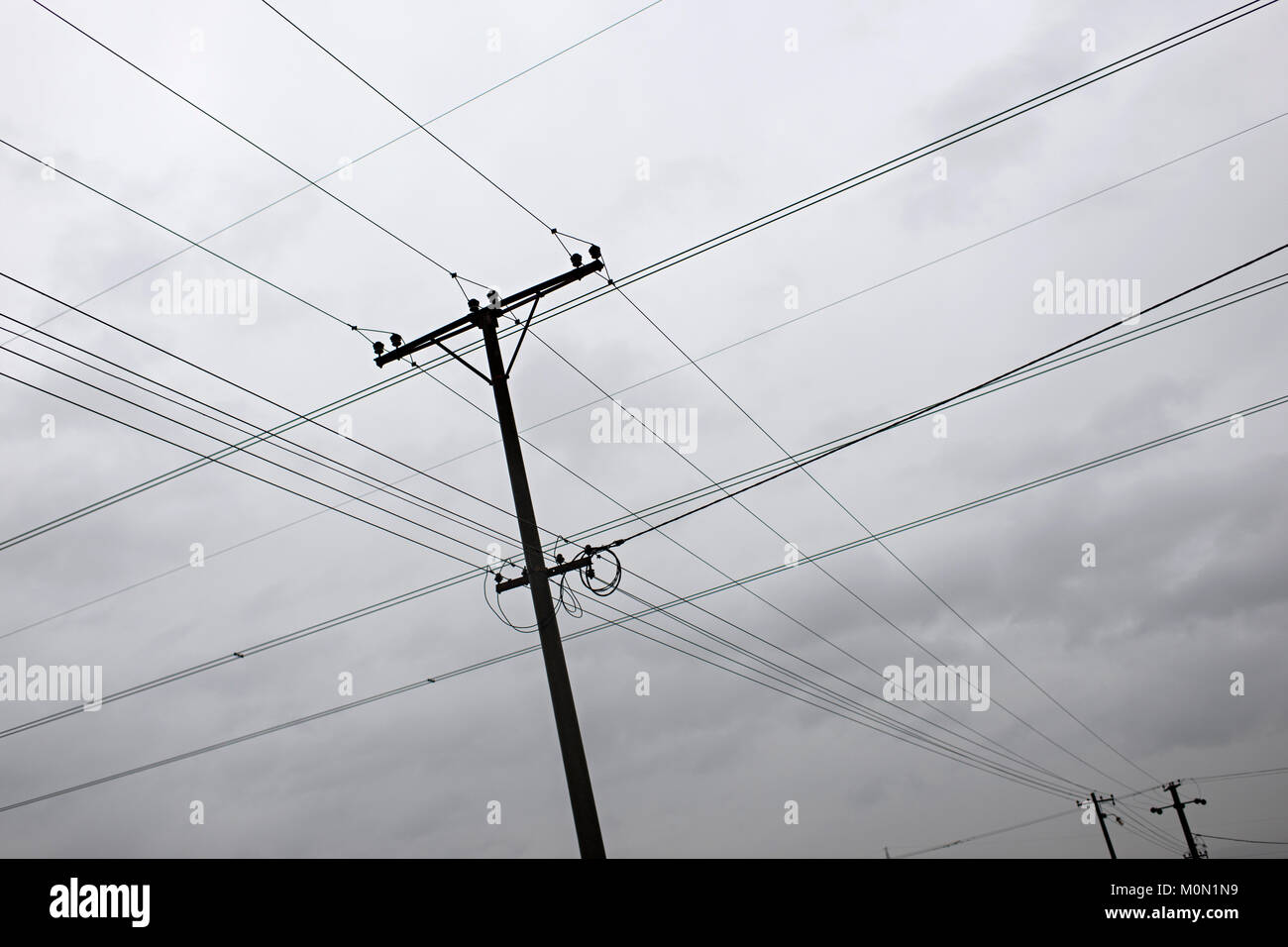 High voltage transmission lines hi-res stock photography and images - Alamy