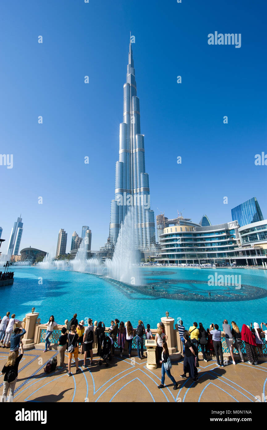 Burj khalifa in dubai view hi-res stock photography and images - Alamy
