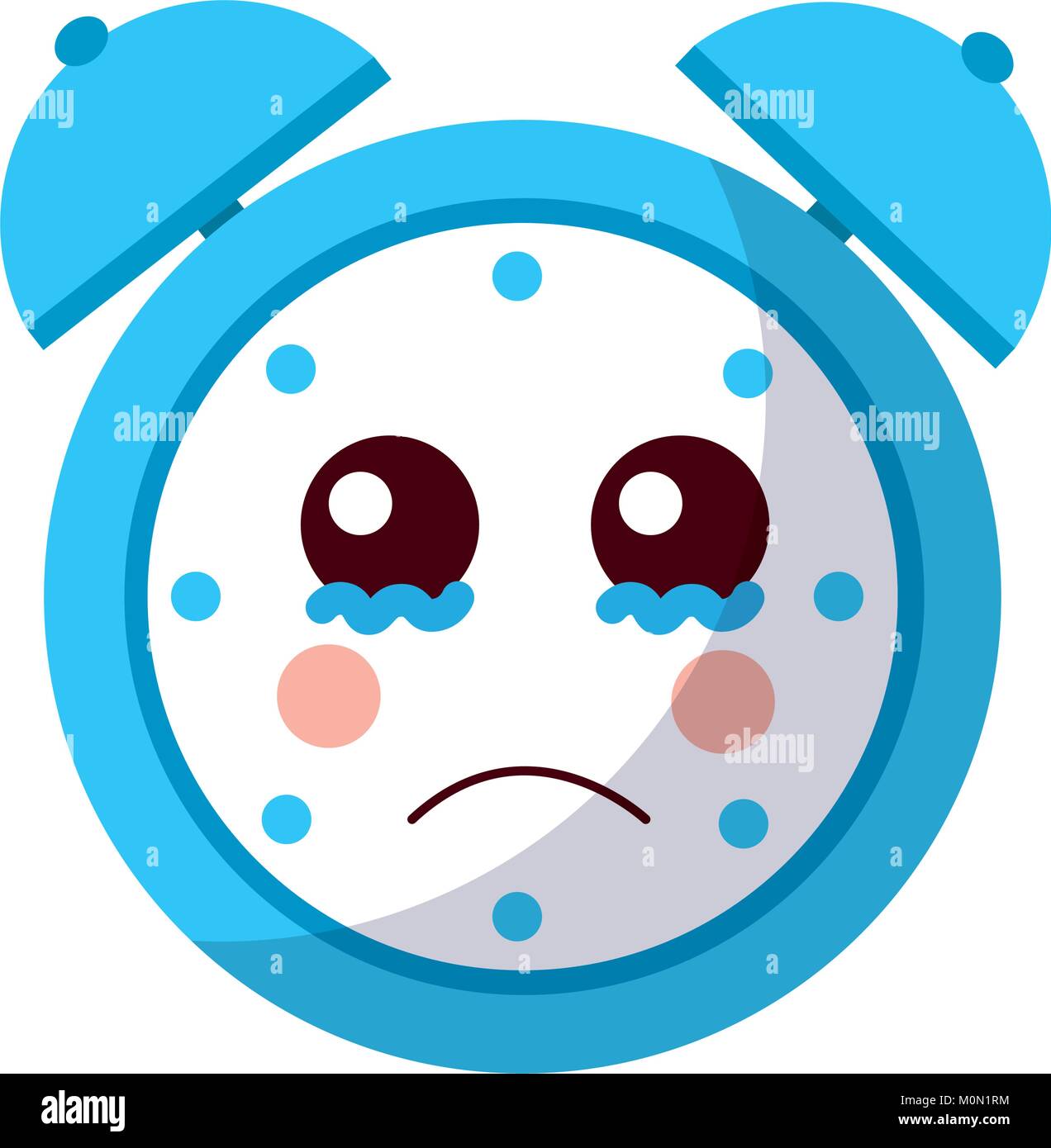 kawaii cartoon clock alarm character Stock Vector Image & Art - Alamy