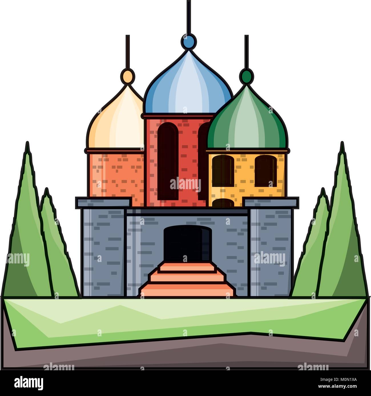 Arabian castle icon image Stock Vector Image & Art - Alamy