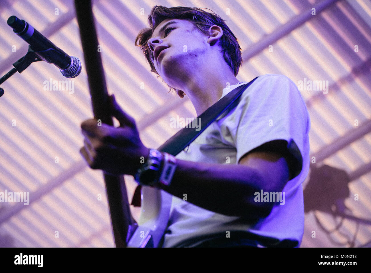 The Danish band Liss performs a live concert at the Danish music ...