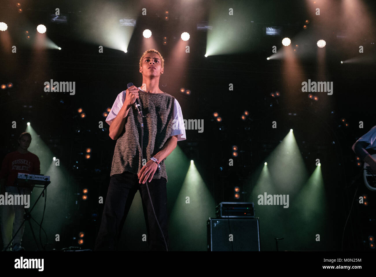 The Danish band Liss performs a live concert at concert the Danish ...