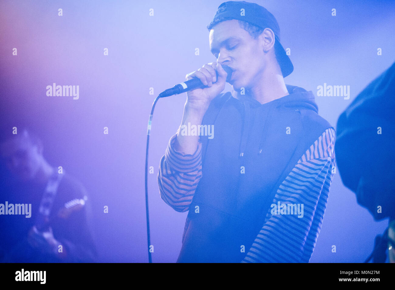 The Danish band Liss performs a live concert at concert the Danish ...