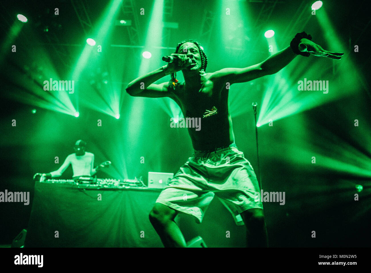 The American queer rapper and performance artist Michael Quattlebaum Jr ...