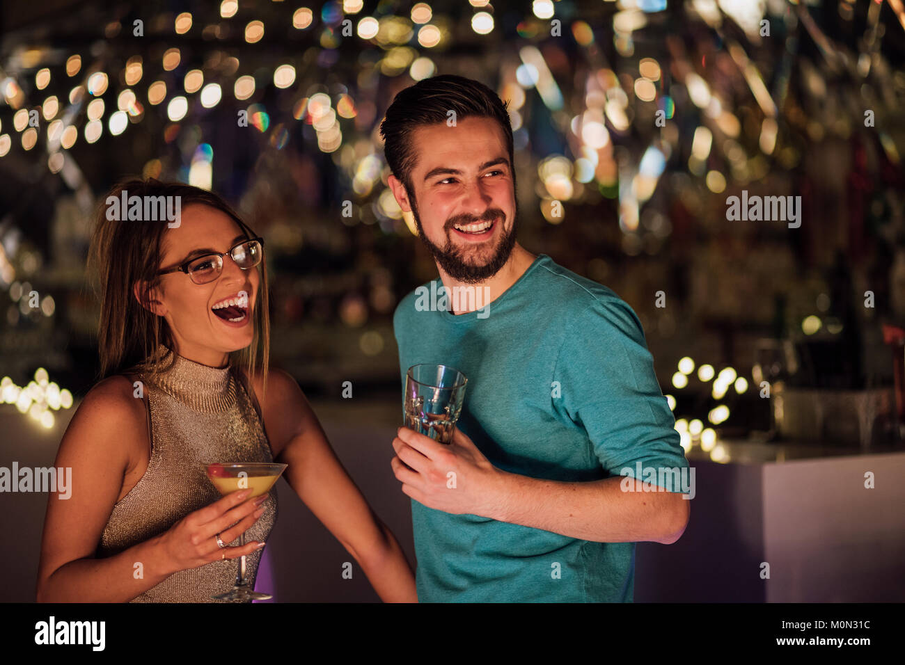 Two people out socialising hi-res stock photography and images - Alamy