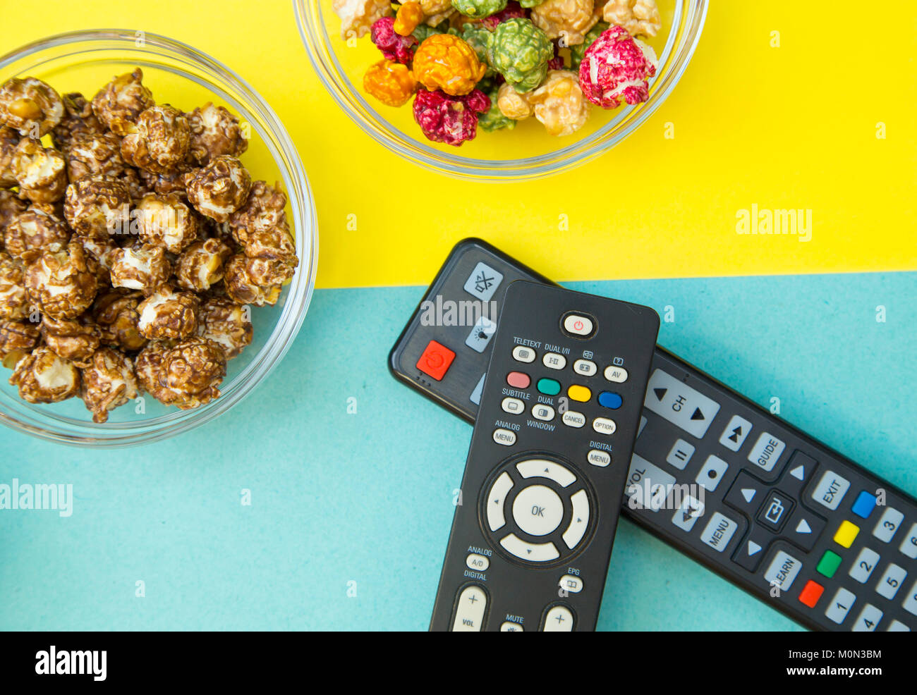 Watching TV concept Stock Photo - Alamy