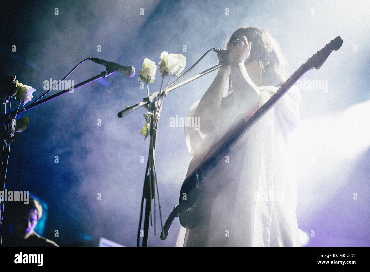 The American singer-songwriter and musician Chelsea Wolfe performs a ...