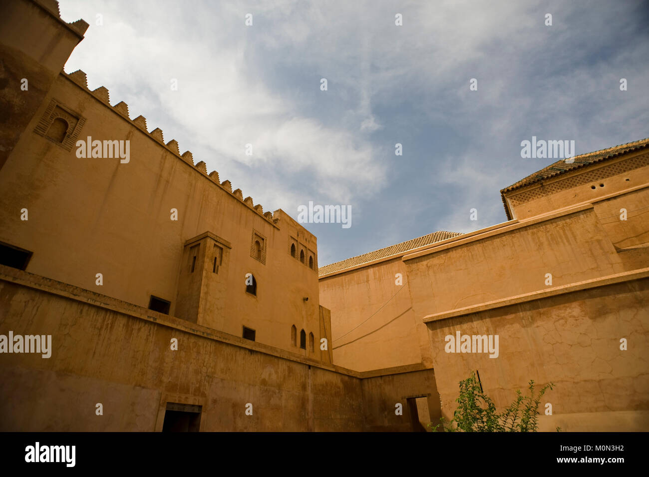 The Sadian Tombs. the mausoleum of the Sa'diana dynasty, in Marrakesh ...