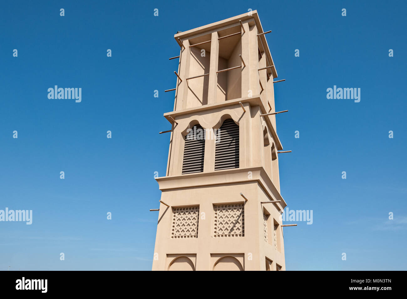 Traditional arabian wind tower in hi-res stock photography and images ...