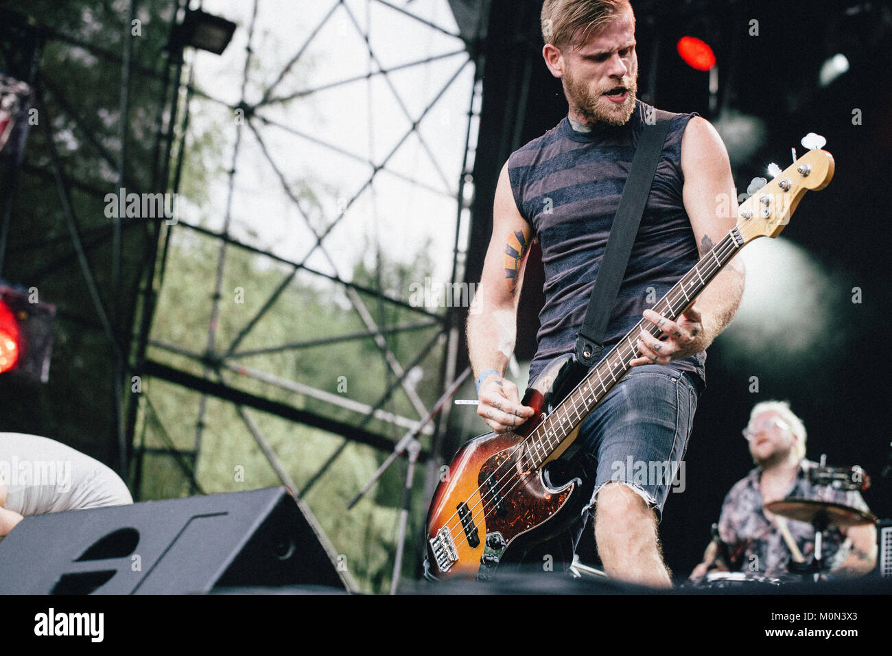 The American noise rock and punk band Perfect Pussy performs a live ...