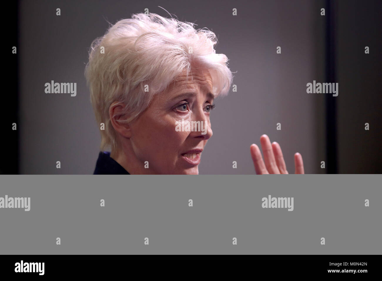 Actress Emma Thompson, president of the Helen Bamber Foundation, during ...