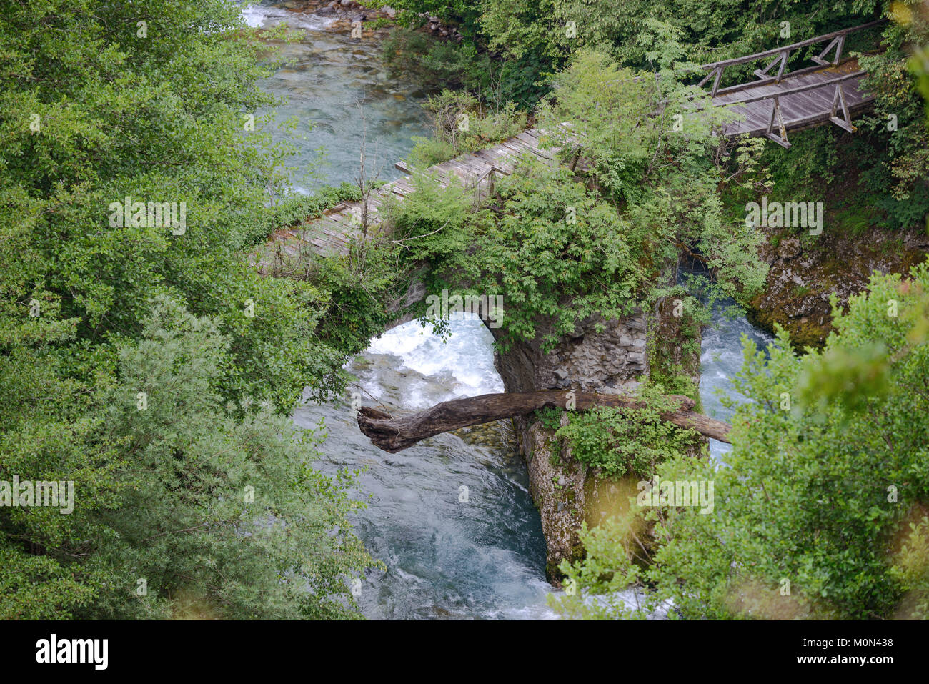 Plank bridge hi-res stock photography and images - Alamy
