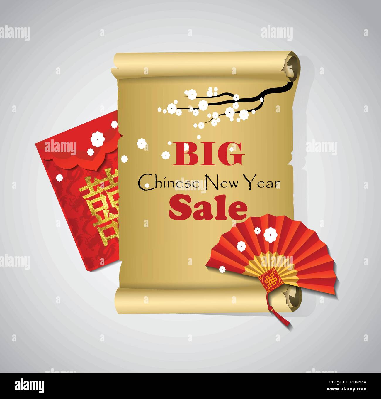 Chinese new year vector design Stock Vector Image & Art - Alamy