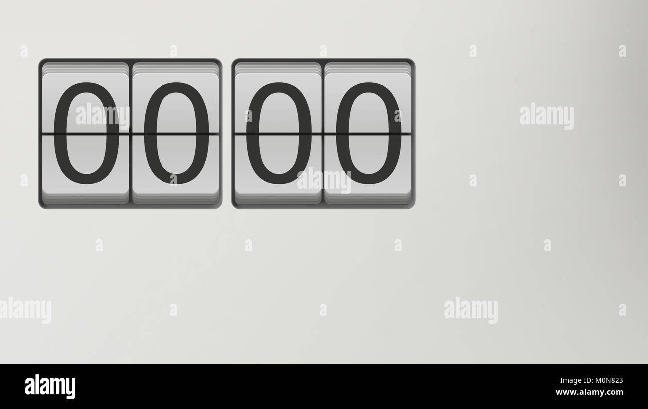 Digital Clock Numbers High Resolution Stock Photography and Images - Alamy
