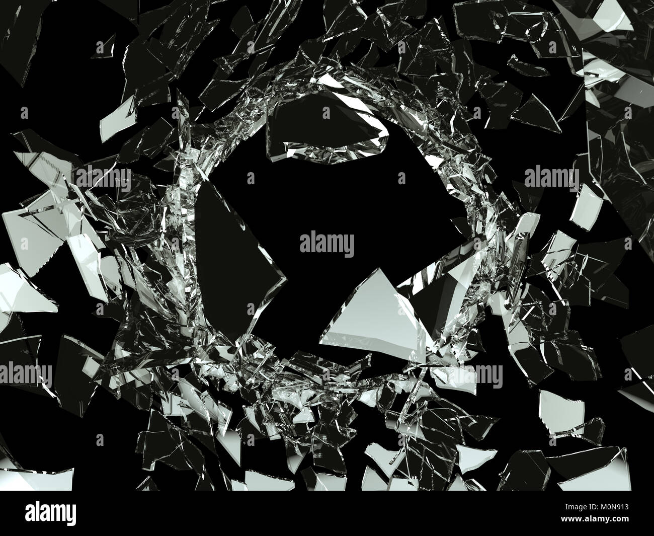 Shattering Glass Bullet