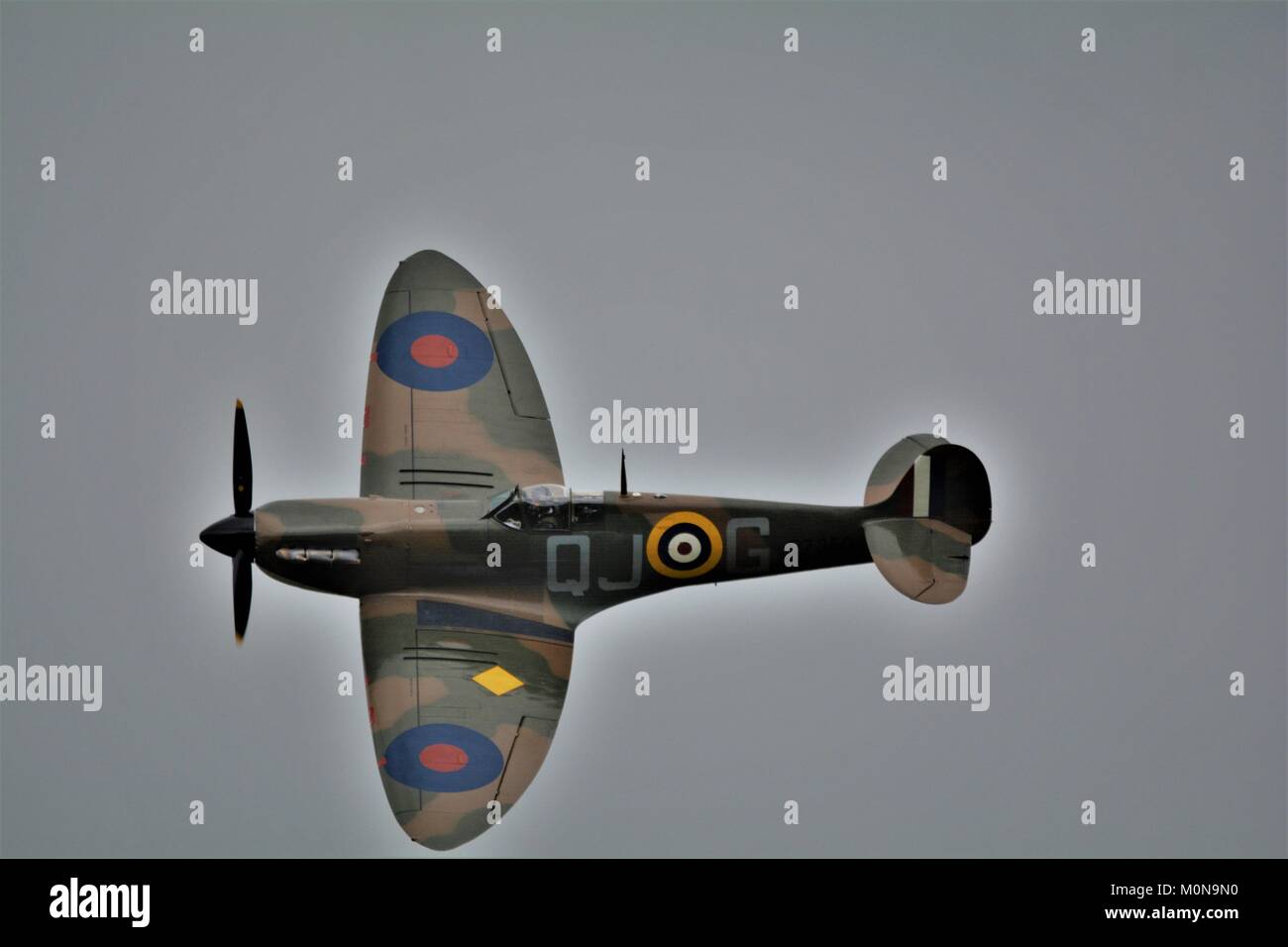 Supermarine Spitfire 11a world war 2 classic fighter airplane Stock ...