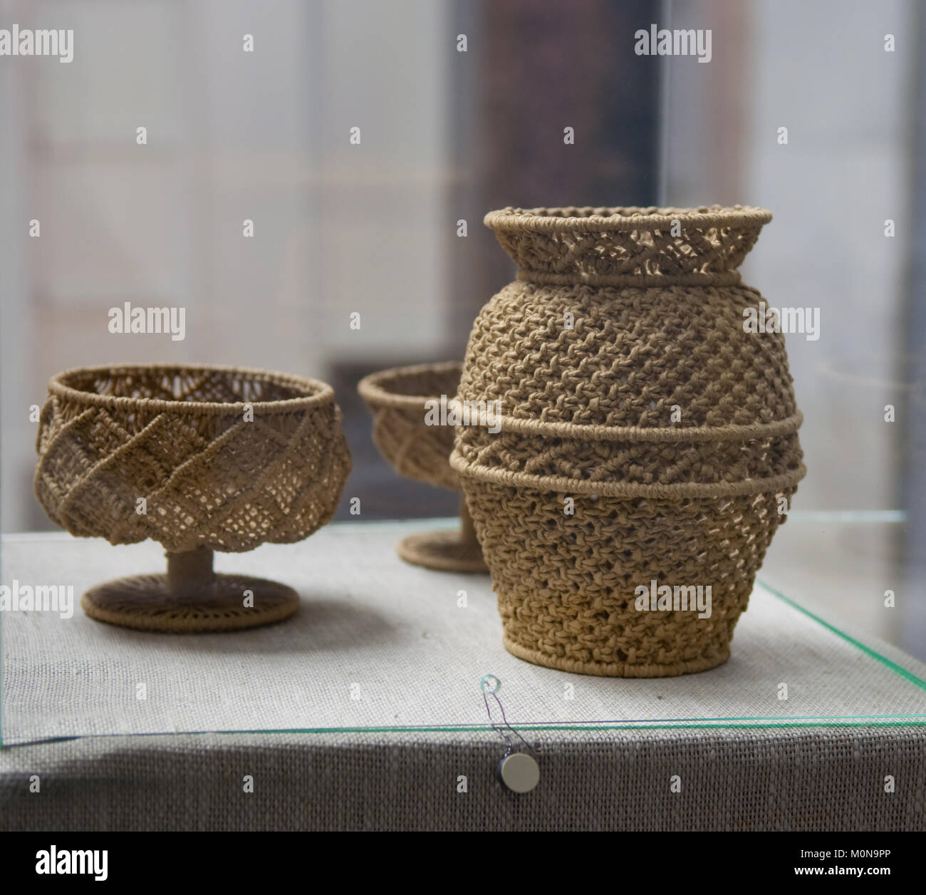 Macrame objects hi-res stock photography and images - Alamy