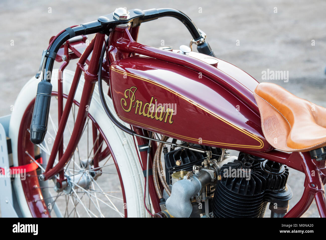 1930 Indian Daytona Board Track racer motorcycle at Bicester heritage ...