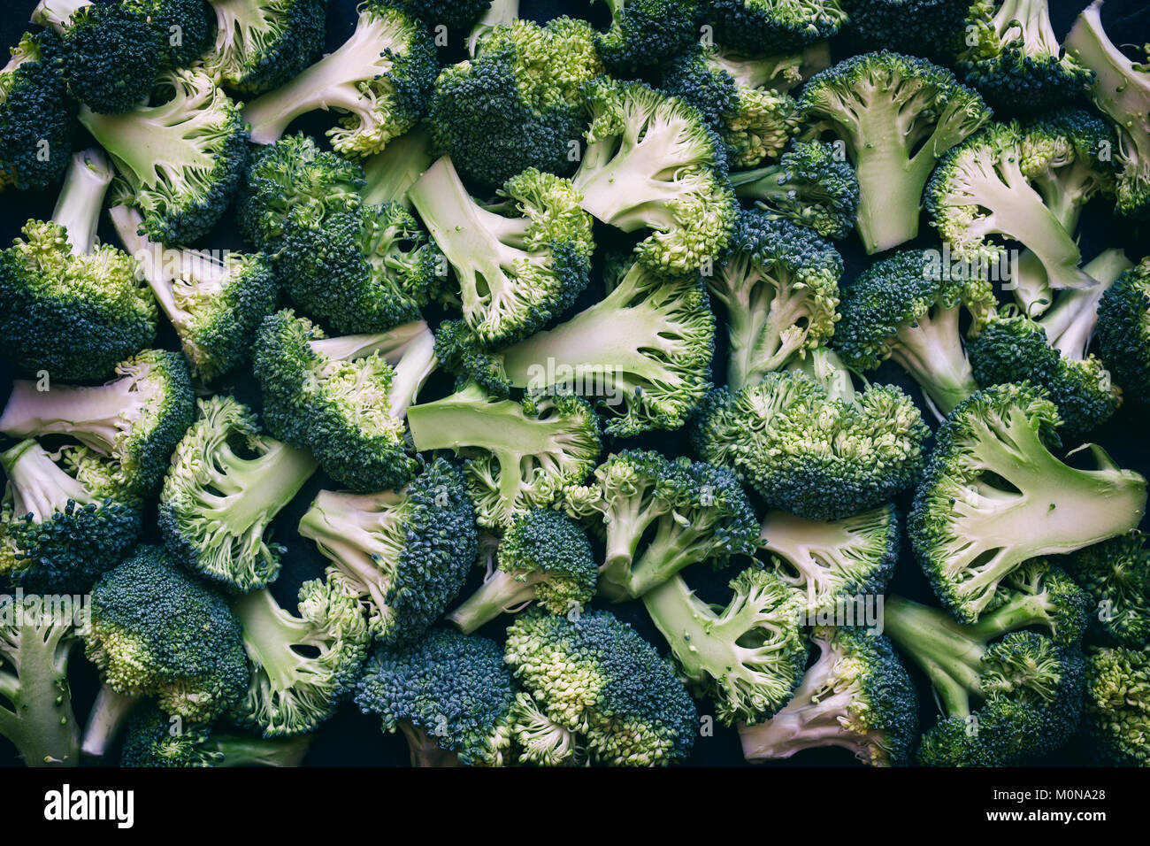 Brocolli stem cross section hi-res stock photography and images - Alamy